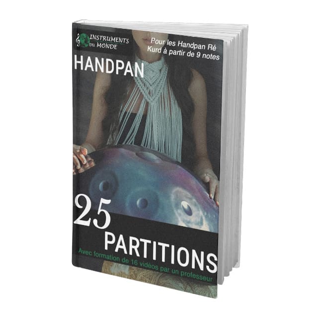 Handpan Livre de Partitions et Formation Vidéo | Instruments du Monde