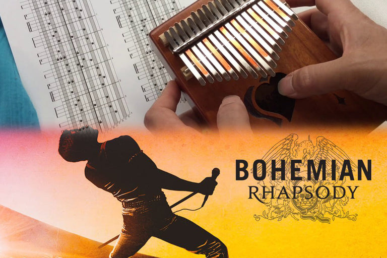 Kalimba Sheet Music Queen Bohemian Rhapsody | Instruments du Monde
